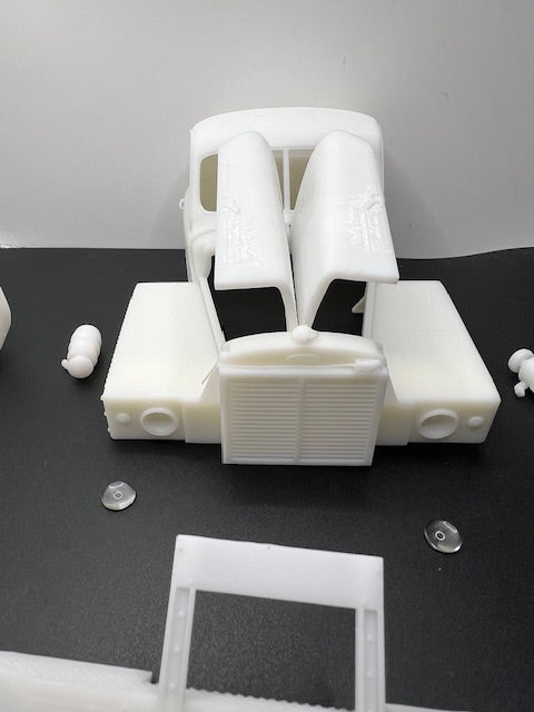 Mack B81 Resin Model Truck Conversion Cab kit, ( Cummins or V8 grill ...
