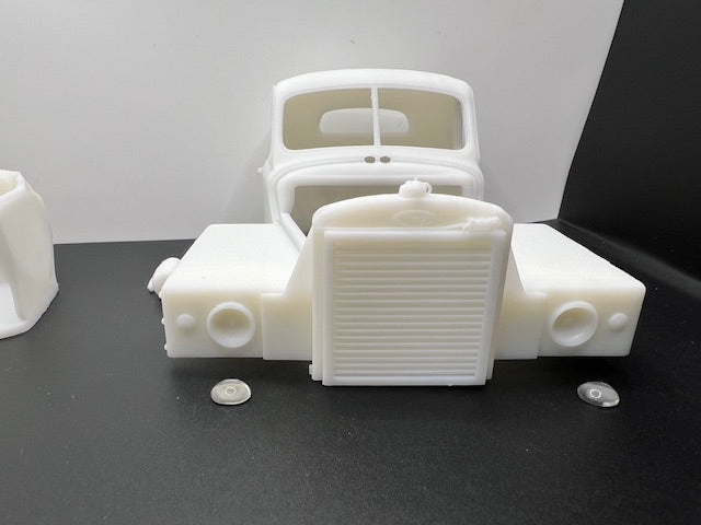 Mack B81 Resin Model Truck Conversion Cab kit, ( Mack 6cyl grill versi ...