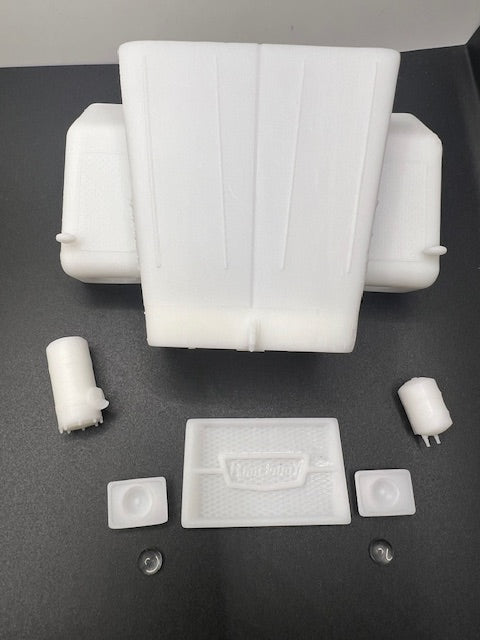 Brockway 761 Resin Model Truck Conversion Cab Kit, 1/24, 1/25, 1/32, 1 ...