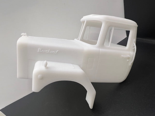Brockway 776 Resin Model Truck Conversion Cab Kit, 1/24, 1/25, 1/32, 1 ...