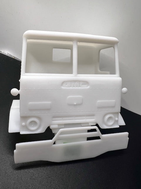 GMC Crackerbox DLR 8000 Day Cab Resin Model Truck Conversion Cab, 1/24 ...