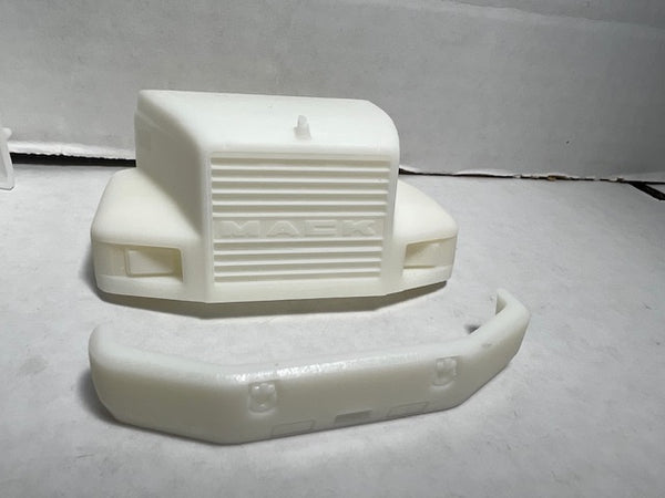 Mack CH 600 Resin 70" High Rise Sleeper Model Truck Conversion Cab 1/2 ...