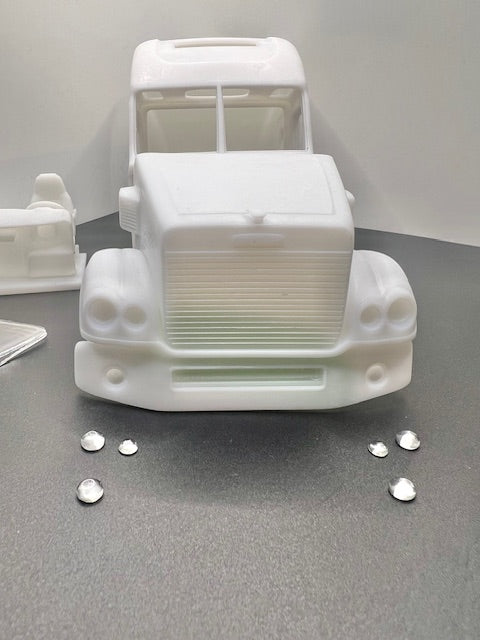 Freightliner Coronado Sleeper Resin Model Truck Conversion Cab 1/24, 1 ...