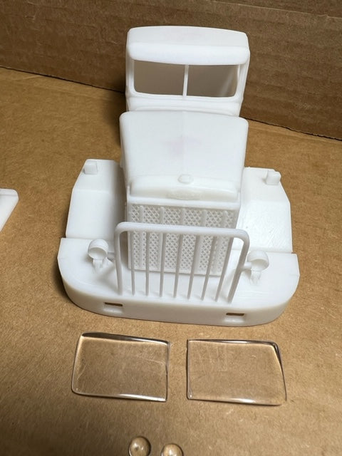 Autocar DC-9964 SBA Resin Model Truck Conversion Cab 1/32, 1/34 ...