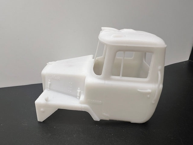 Mack DM 600 (steel hood style) resin model truck conversion cab, 1/24 ...