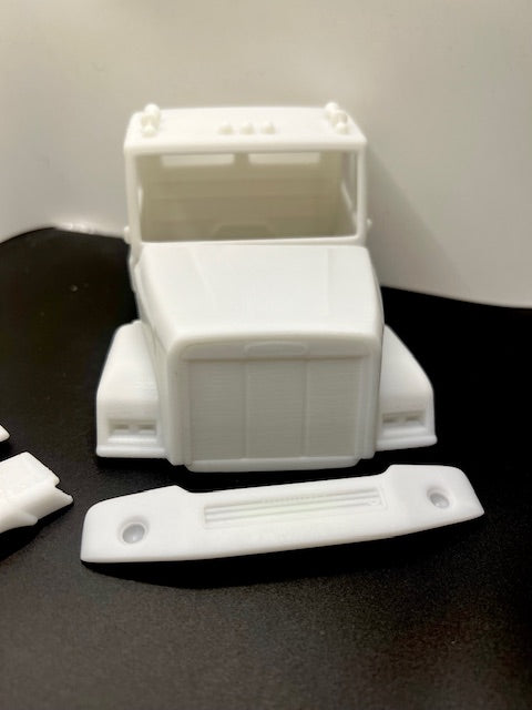 Freightliner FLC 112 Resin Model Truck Conversion Cab, 1/24, 1/25, 1/3 ...