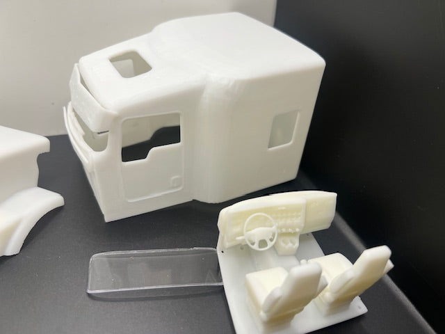 Kenworth T800W 86" Resin Studio Sleeper Model Truck Conversion Cab Kit ...