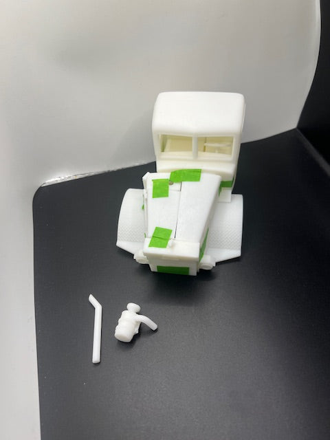 Mack LMSW Resin Model Truck Conversion Cab, 1/24, 1/25, 1/32, 1/34 Sca ...