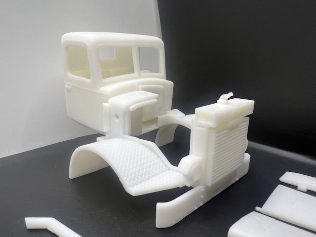 Mack LMSW Resin Model Truck Conversion Cab, 1/24, 1/25, 1/32, 1/34 Sca ...