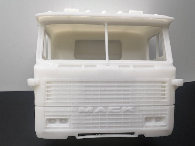 Mack MH Ultraliner ( square lights) resin model truck day cab conversi ...