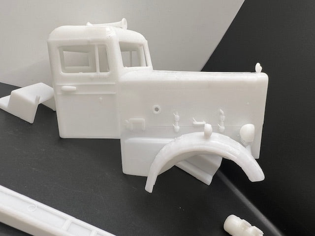 Peterbilt 281 'Duel' Resin Model Truck Conversion Cab, 1/24, 1/25, 1/3 ...