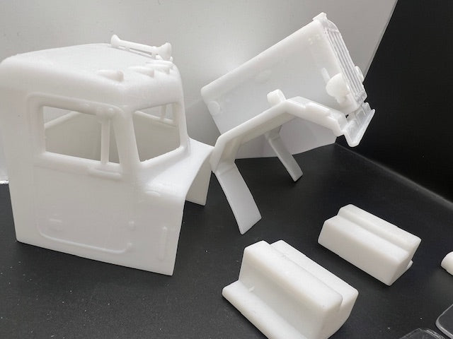 Peterbilt 353 Resin Model Truck Conversion Cab, 1/24, 1/25, 1/32 Scale ...