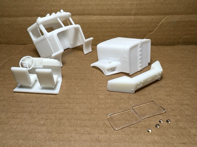 Diamond Reo Raider resin model truck conversion cab kit, 1/24, 1/25, 1 ...