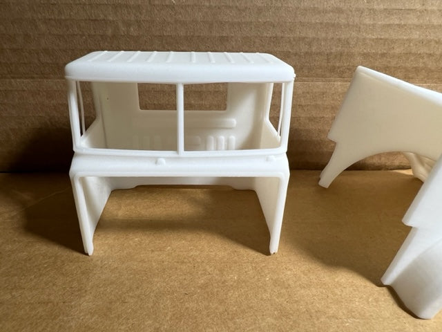 White Volvo WIL64 Resin Scale Model Truck conversion Cab (day), 1/24 ...
