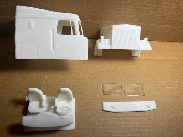 Cabine de conversion de camion modèle à l’échelle en résine Volvo 146 ...