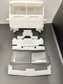 Ford CL 9000 Day Cab Resin Model Truck Conversion Cab, 1/14 (for Tamiy ...