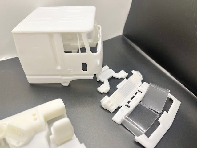 Ford CLT 9000 110" Sleeper Cab Resin Model Truck Conversion Cab, 1/14 ...