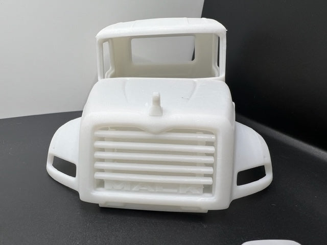 Mack Granite GU8 resin model truck conversion cab. 1/24, 1/25, 1/32 sc ...