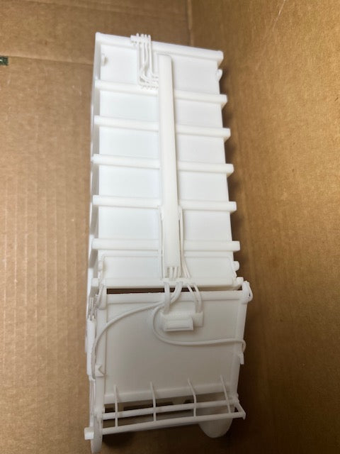 Trash / Garbage Truck Leach Like Rear Packer Body (Ribbed side style ...