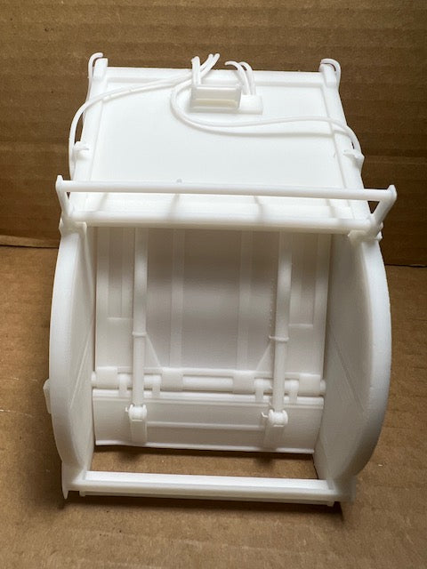 Trash / Garbage Truck Leach Like Rear Packer Body (Ribbed side style ...