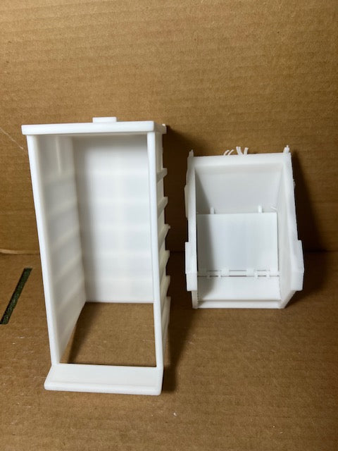 Trash / Garbage Truck Leach Like Rear Packer Body (Ribbed side style ...