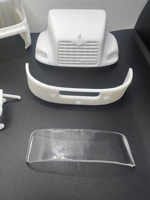 Mack Vision / CXU 48" Low Rise Sleeper Resin Model Truck Conversion Ca ...