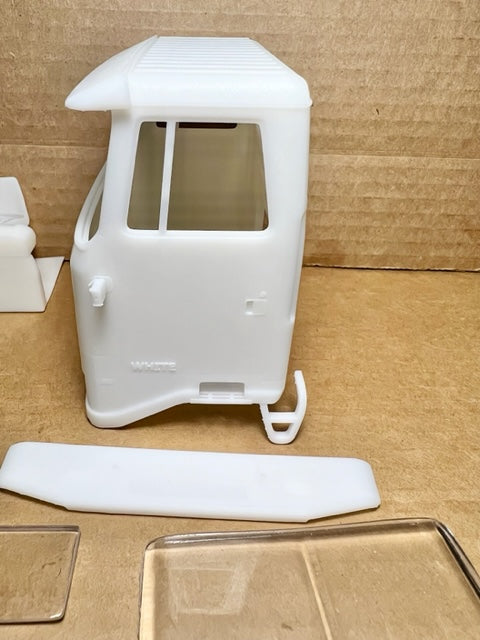 White Road Commander Day Cab Resin Model Truck Conversion in 1/24, 1/2 ...